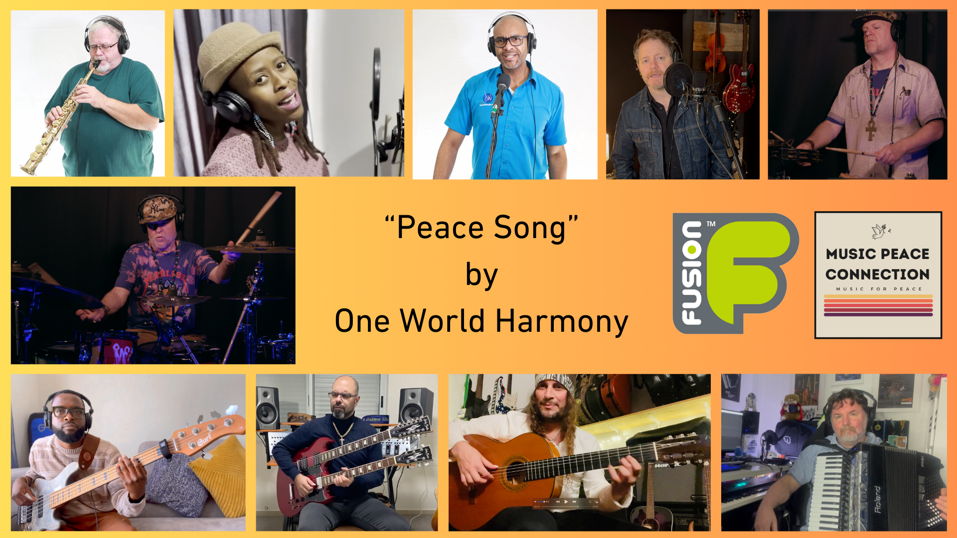 Fusion Artist Collaboration | Peace Song by One World Harmony | Music ...