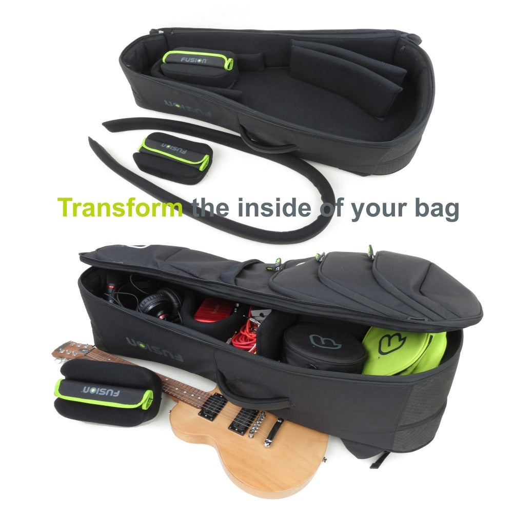 Double Guitar Bag for Acoustic and Electric Guitars | Fusion Bags ...