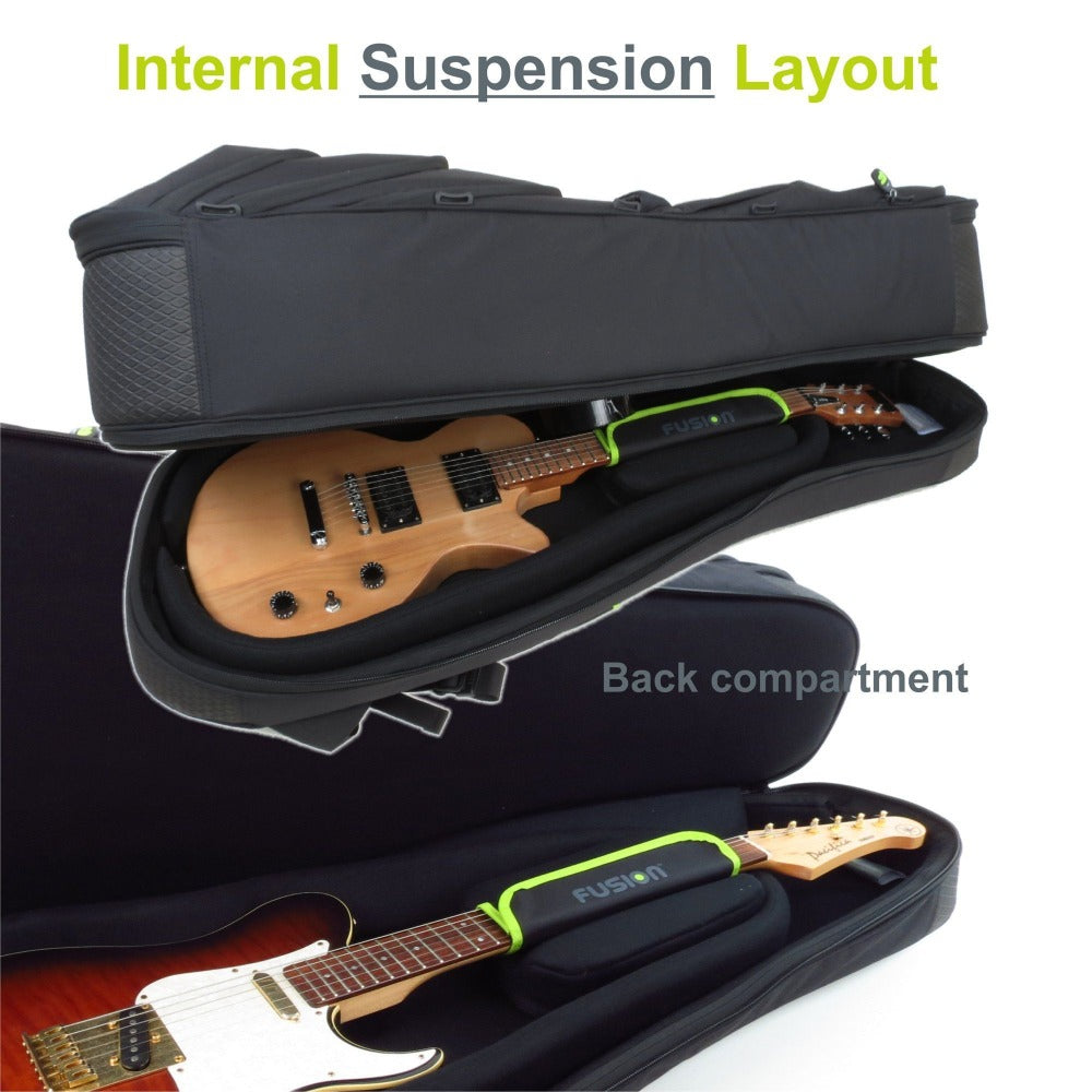 Double Guitar Bag for Acoustic and Electric Guitars | Fusion Bags ...
