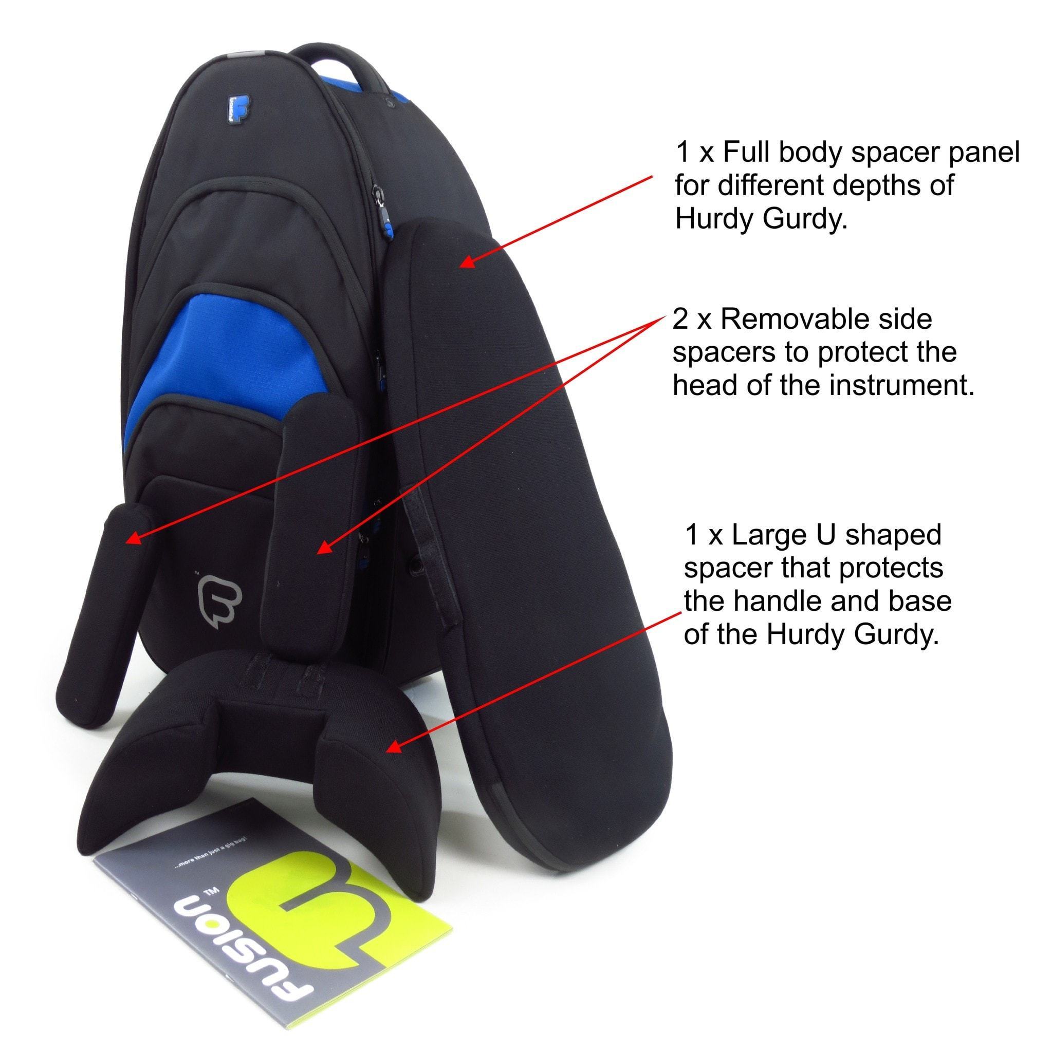 Fusion Bags Hurdy Gurdy Gig Bag - Housse pour vielle à roue– Fusion ...