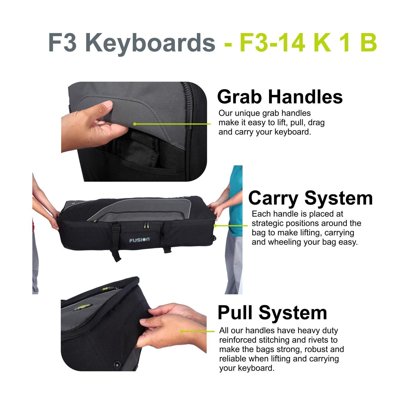 Keyboard 25-49 key Gig Bag | Keyboard 25-49 key Case | Fusion Bags ...