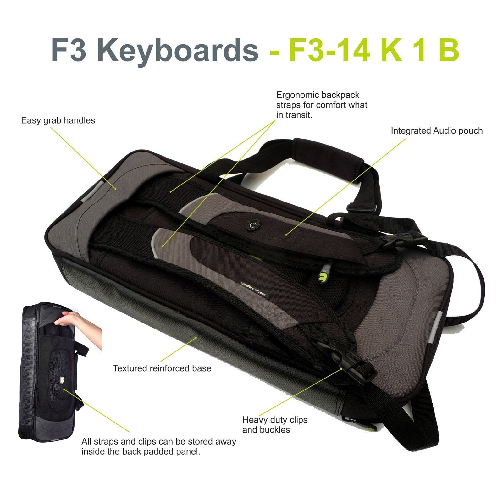 Keyboard 25-49 key Gig Bag | Keyboard 25-49 key Case | Fusion Bags ...