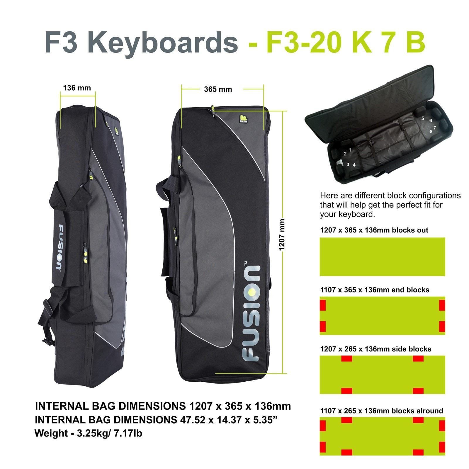 Keyboard 61-76 key Bag | Keyboard 61-76 key Case | Fusion Bags– Fusion ...