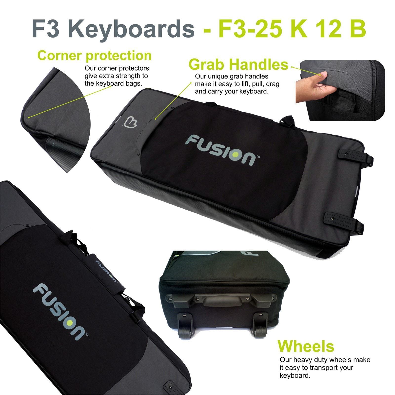 Keyboard 76-88 key Gig Bag | Keyboard 76-88 key Case | Fusion Bags ...